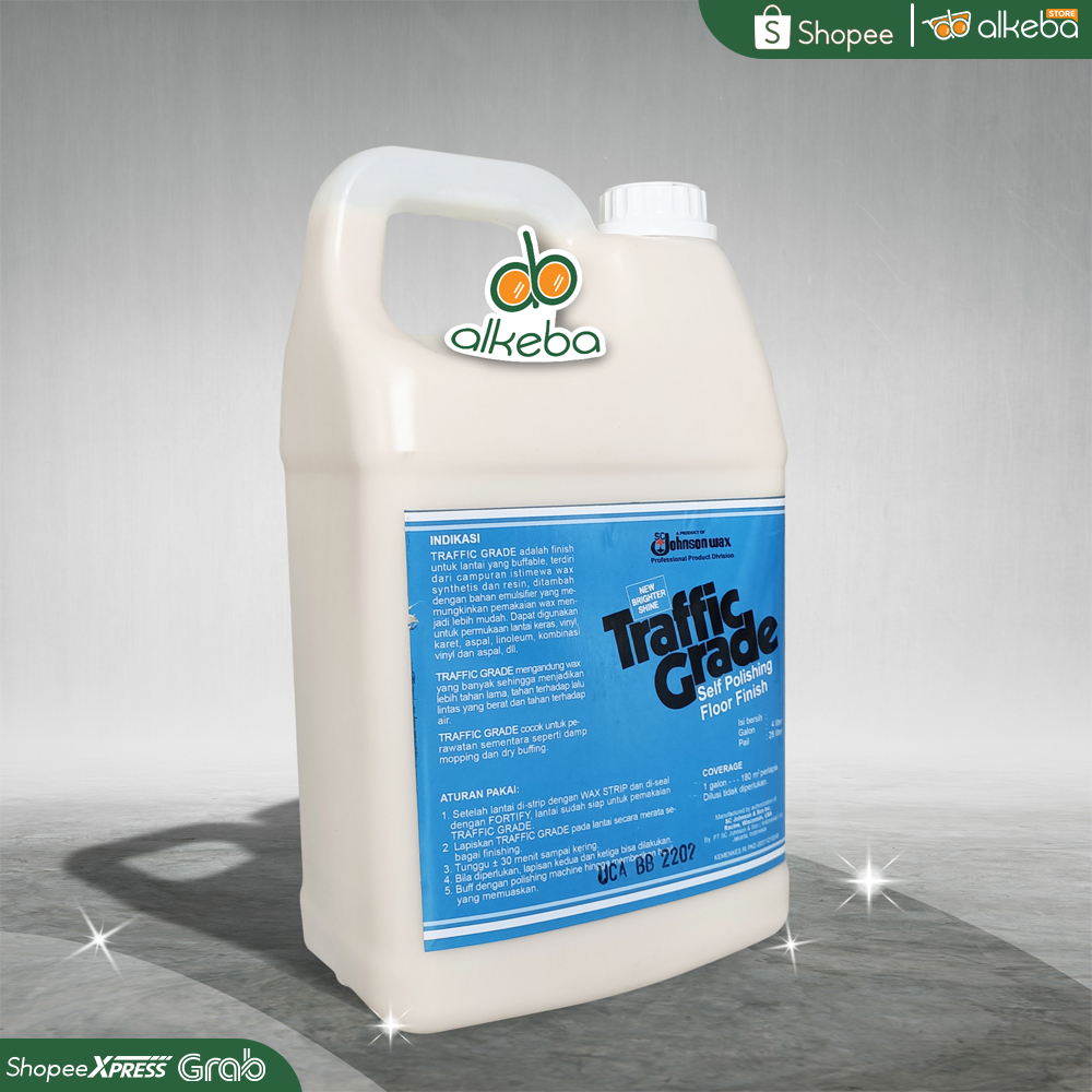 Jual Johnson Traffic Grade 4 Liter - Wax Pelapis Lantai | Shopee Indonesia