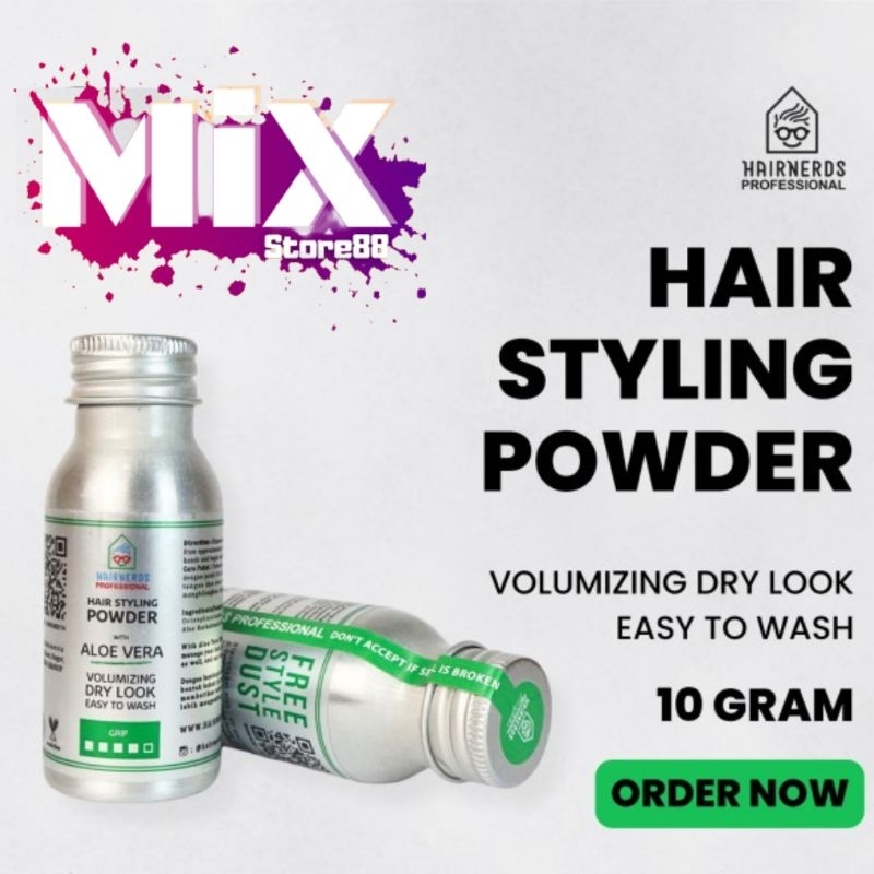 Jual Hairnerds Proffesional Hair Powder Hair Freestyle Dust Powder ...