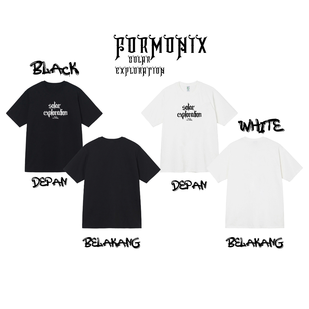 Jual Formonix Solar Exploration Series 24s I Tshirt Solar Exploration ...