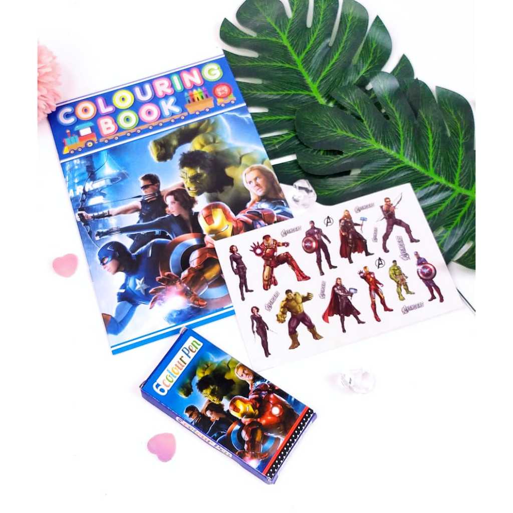 Jual Buku Mewarnai/Edukasi Mewarnai/Buku Gambar Full Color Ukuran A5 ...