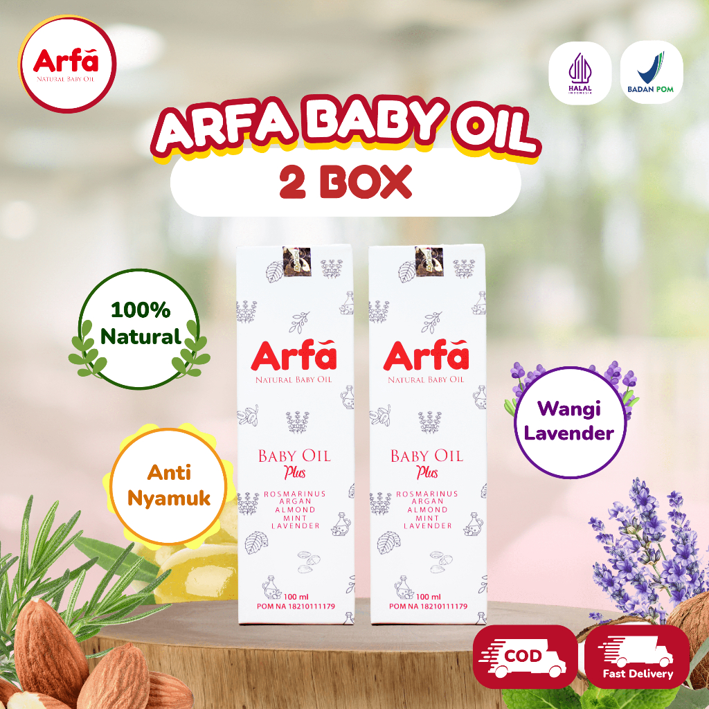 Jual Arfa Baby Oil Minyak Telon Anak - 2 Box | Shopee Indonesia