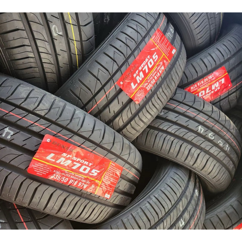 Jual Ban Mobil Ring 18 Dunlop LM705 Ukuran 235 50 R18 Alphard Innova Zenix | Shopee Indonesia