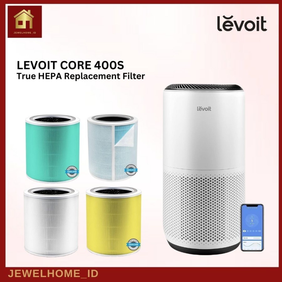 Jual LEVOIT Core 400S Replacement Filter True HEPA H13 Original ...