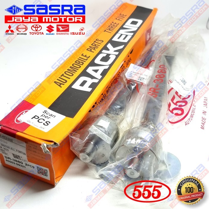 Jual Rack End [SET] 555 Japan INNOVA|HILUX|FORTUNER 2005-2015 SANKEI ...