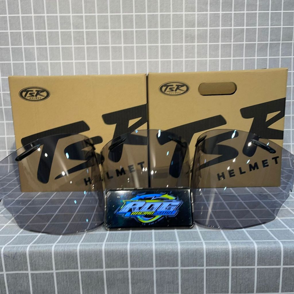 Jual VISOR TSR RAM 4 SEMI SMOKE | Shopee Indonesia