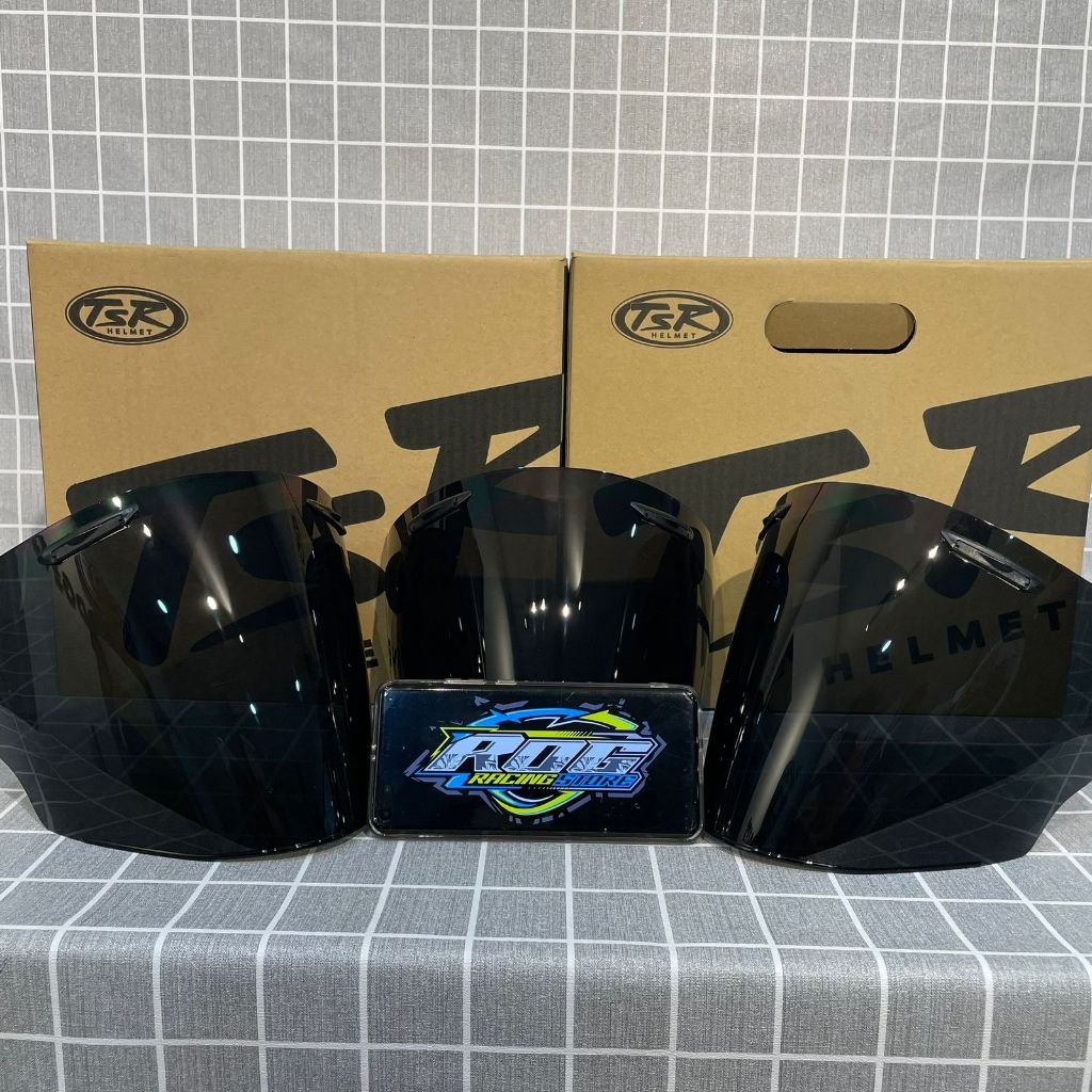 Jual VISOR TSR RAM 4 DARK SMOKE | Shopee Indonesia