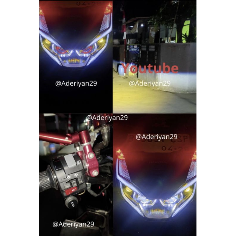 Jual PAKETAN DOUBLE PROJIE AES NEW TURBO GEN 2 PCX 150/160 ABS/CBS WITH ...