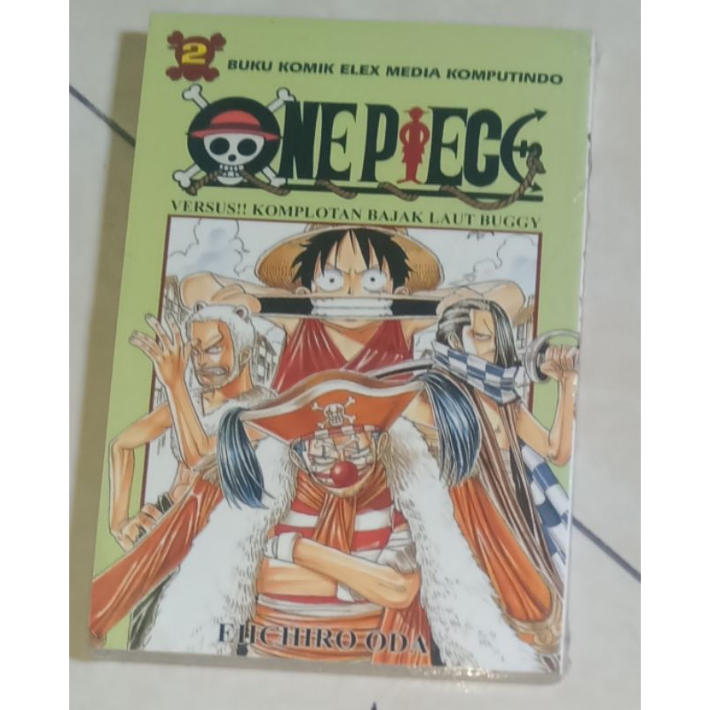 Jual komik one piece vol 2 original segel (versi lama) | Shopee Indonesia