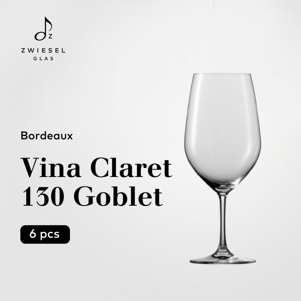 Jual Gelas Wine Schott Zwiesel - Vina 130 Claret Goblet Box of 6 | Shopee Indonesia