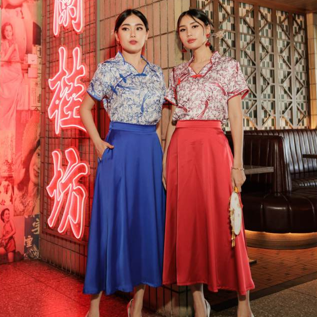 Jual Cikistore - Che Lin Cheongsam Set | Shopee Indonesia