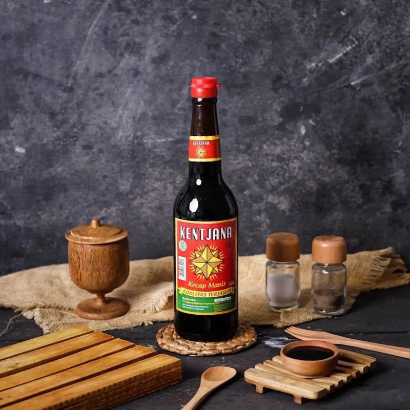 Jual Kecap Kentjana Botol Kaca 620 ml/ Kecap Kencana botol beling ...