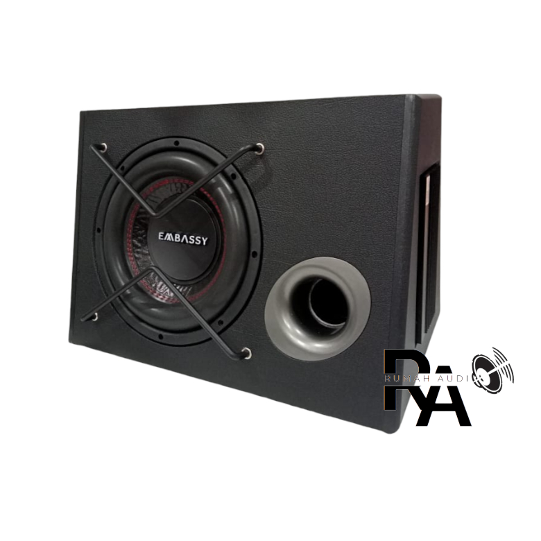 Jual Subwoofer Aktif 10 inch BASSBOX Embassy Trojan EMS-10 Speaker ...