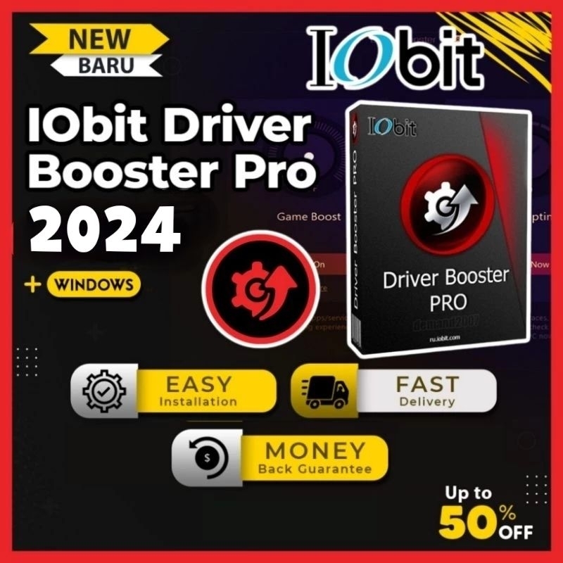 Jual Iobit Driver Booster Pro | PC Game Booster | Driver Updater ...