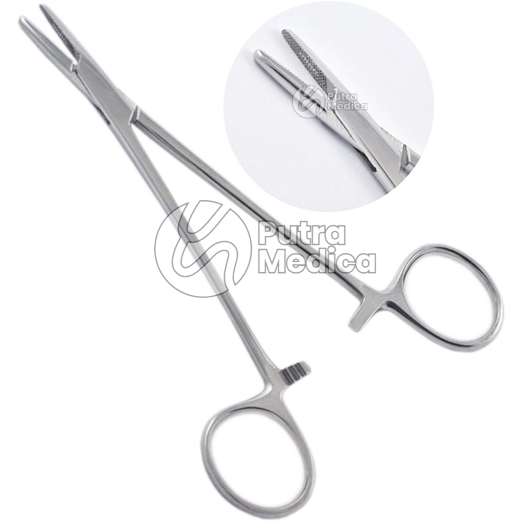 Jual Sakamed Nalfuder 14cm / Needle Holder / Mayo Hegar Handle ...