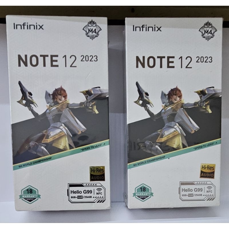 Jual INFINIX NOTE 12 2023 8 256GB Helio G99 GAMING PHONE | Shopee Indonesia