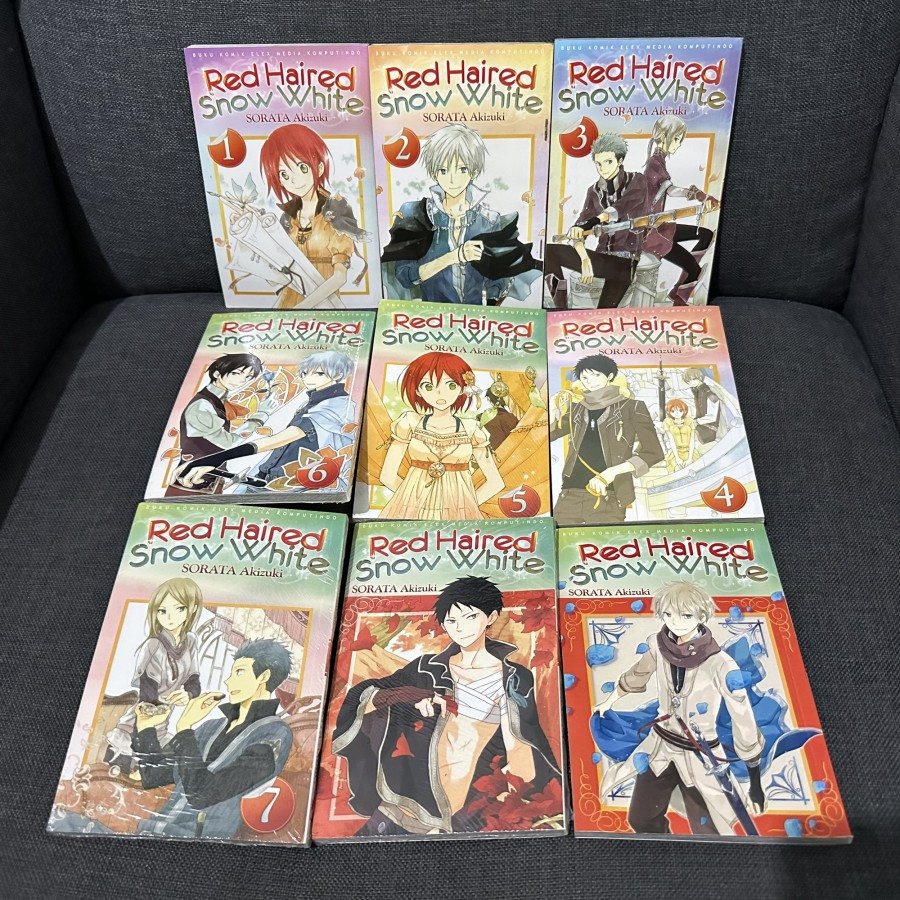 Jual Komik Red Haired Snow White 1-10 (Sorata Akizuki) (9 Buku ...
