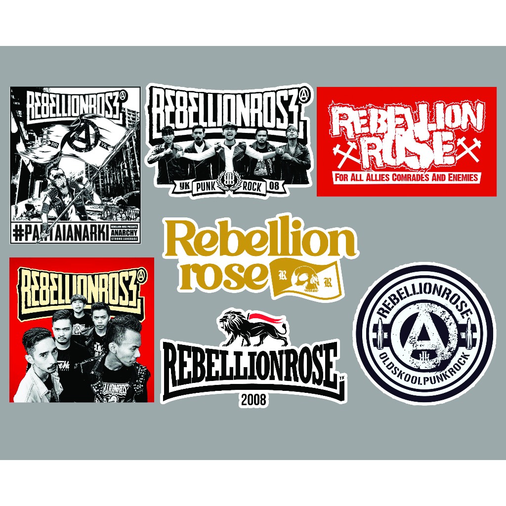 Jual Sticker Band - Sticker Brand - Stiker Musik - Sticker Rebellion ...