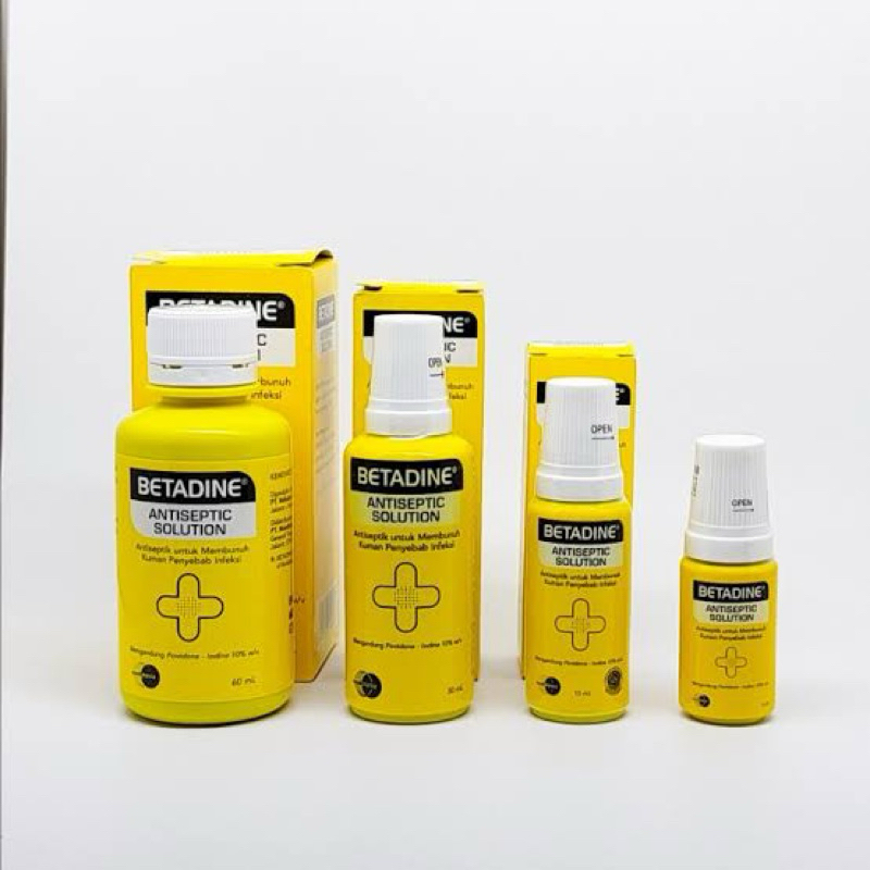 Jual BETADINE SOLUTION 5, 15 & 30 ML SALEP 5, 10 & 20 GRAM | Shopee ...