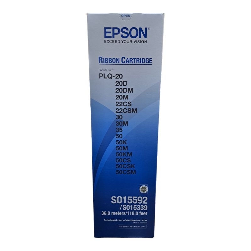 Jual Epson ribbon cartridge PLQ-20,20D,20DM,20M,22CS,22CSM,30,30M,35,50 ...