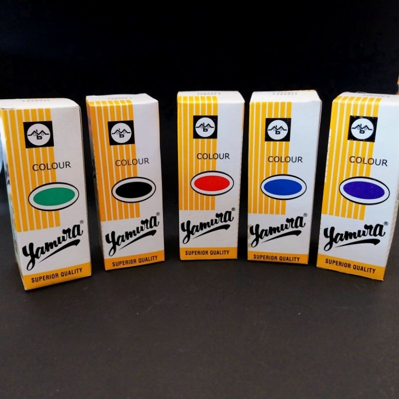 Jual Tinta Bak Stempel Yamura Stamp Pad Ink Kecil | Shopee Indonesia