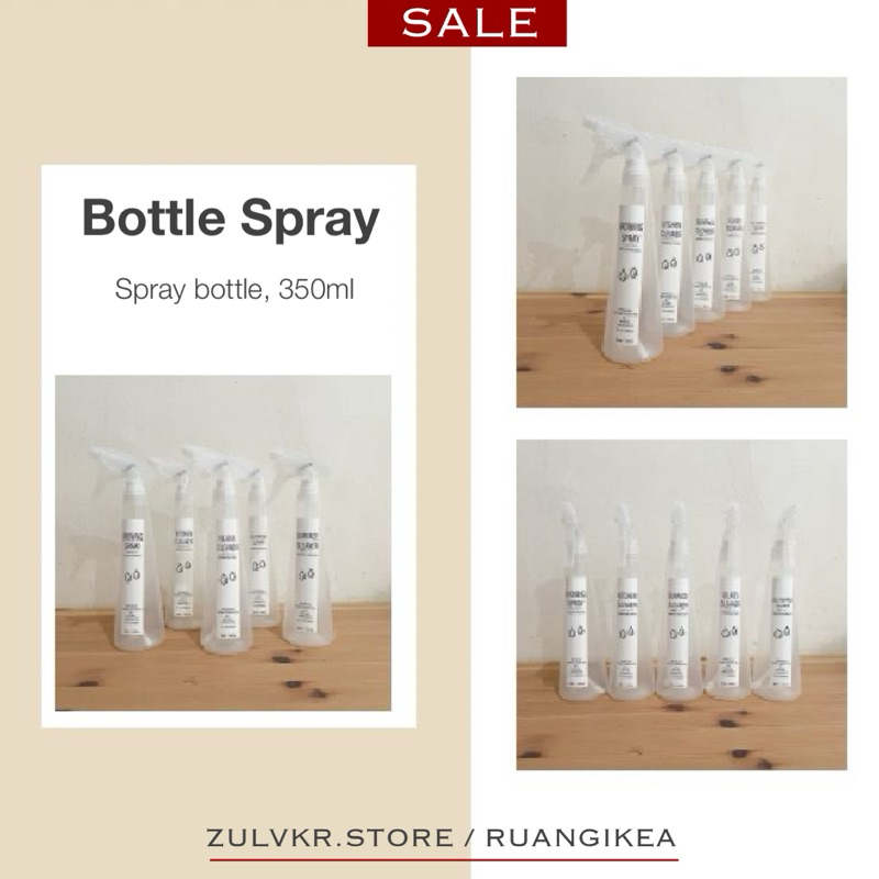 Jual [N3.1] Spray botol aesthetic refill botol kosong serbaguna HOME ...