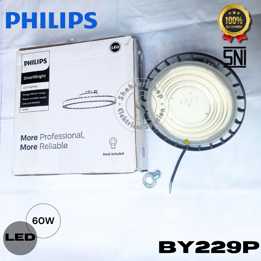 Jual PHILIPS LED HIGHBAY BY229P 60W LAMPU MURAH BERGARANSI NATURAL ...