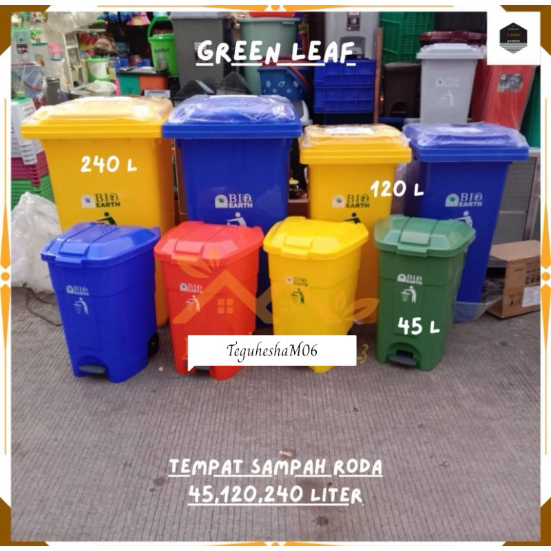 Jual SALE !! Green Leaf - Tempat Sampah Roda Ukuran 100 120 240 Liter ... Jual SALE !! Green Leaf - Tempat Sampah Roda Ukuran 100 120 240 Liter ...