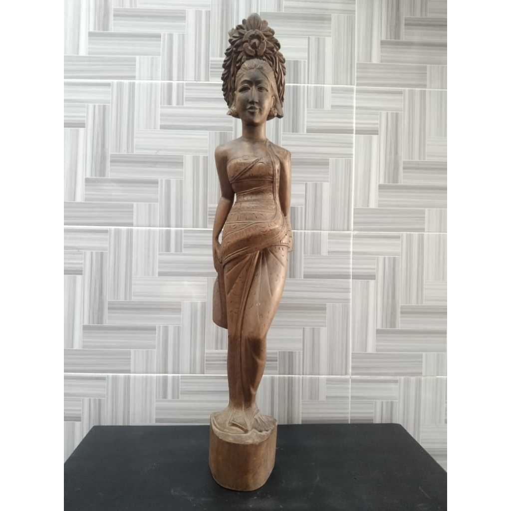 Jual Patung Wanita Kayu Bali | Shopee Indonesia