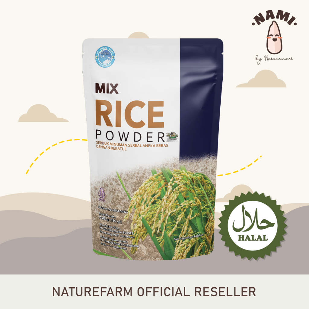Jual Mix Rice Powder Naturefarm | Shopee Indonesia