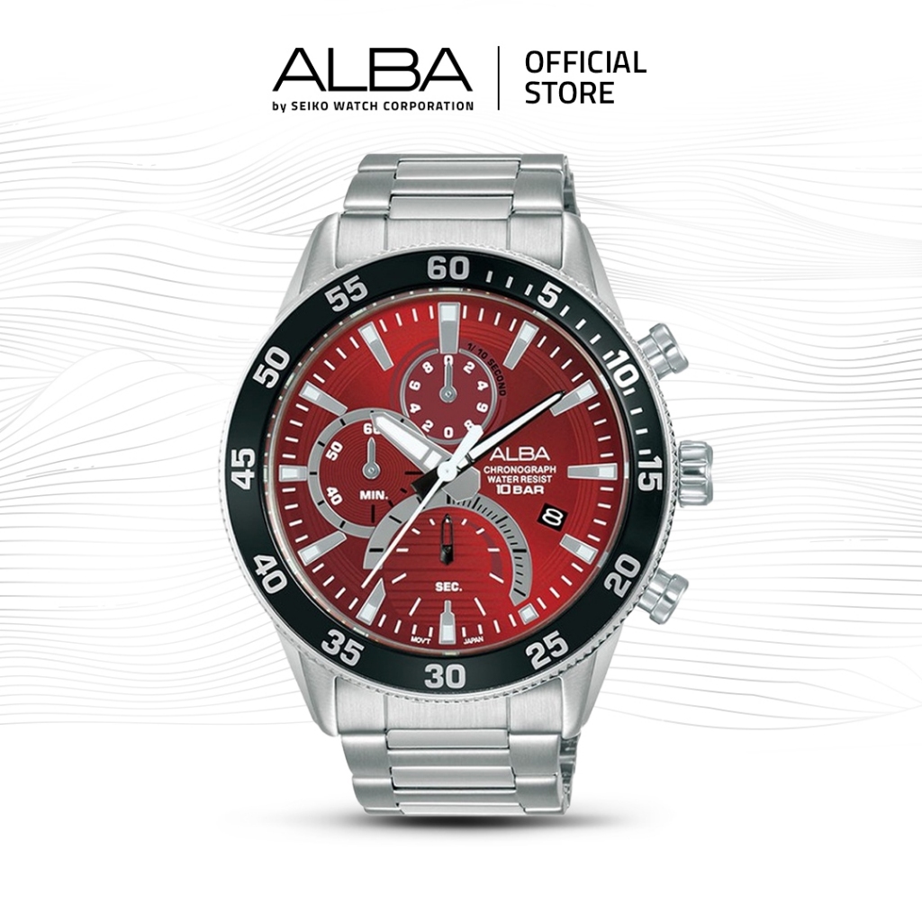 Jual Alba Active Jam Tangan Pria Chronograph AM3919 / AM3919X1 Quartz ...