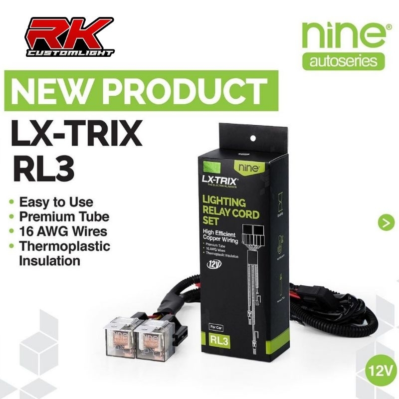 Jual Kabel Set Lampu Tembak LED Laser 2 Relay Dua Warna Motor Mobil LX ...