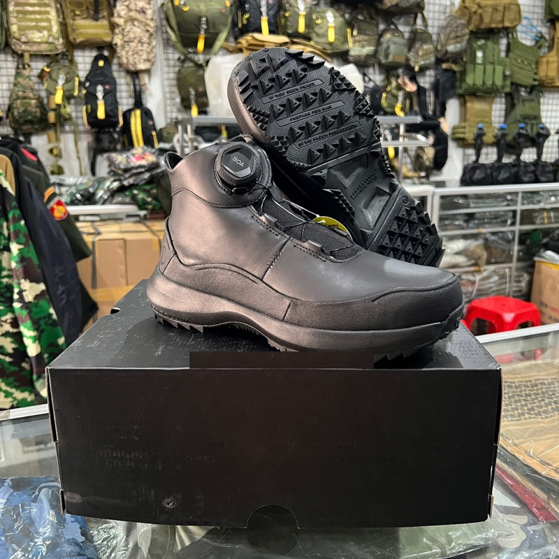 Jual Sepatu Combat Boots PDL Parabellum Boa Kulit SLICKSTER [MID 6 ...