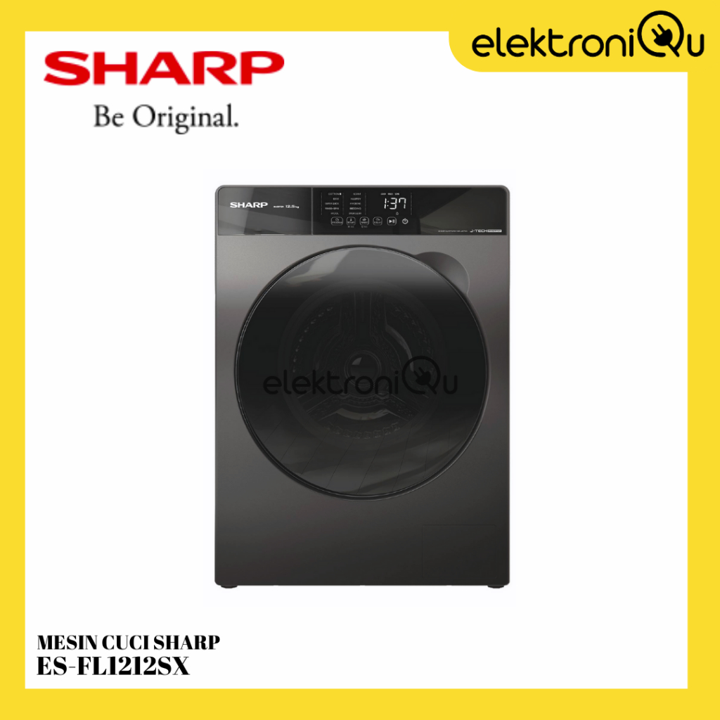 Jual MESIN CUCI SHARP ES-FL1212SX FRONT LOADING 12,5 KG | Shopee Indonesia