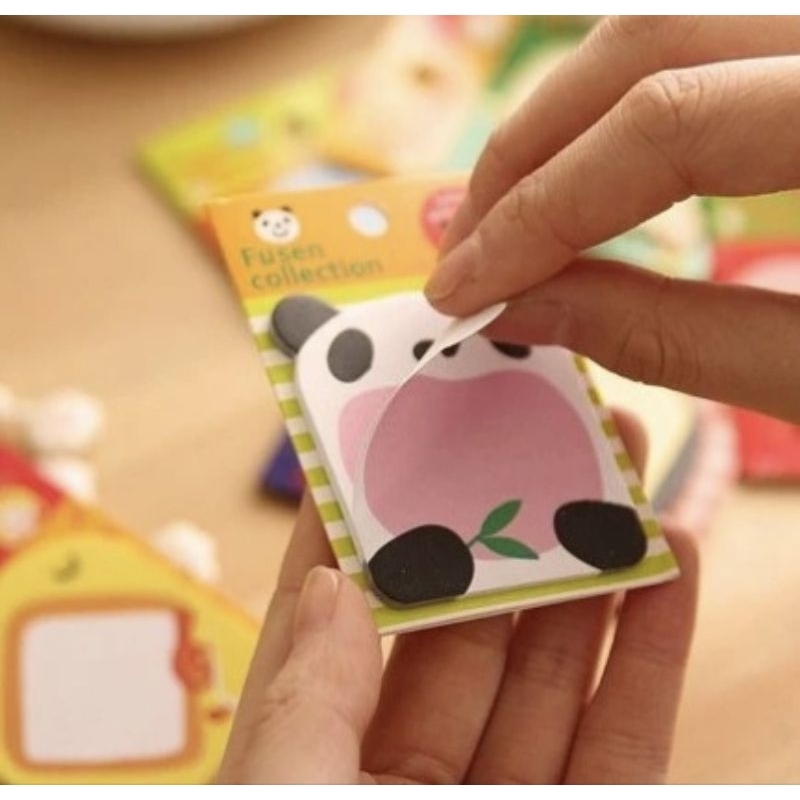 Jual Sticky Notes Animal / Tempelan Kertas Catatan Memo Notes Karakter ...