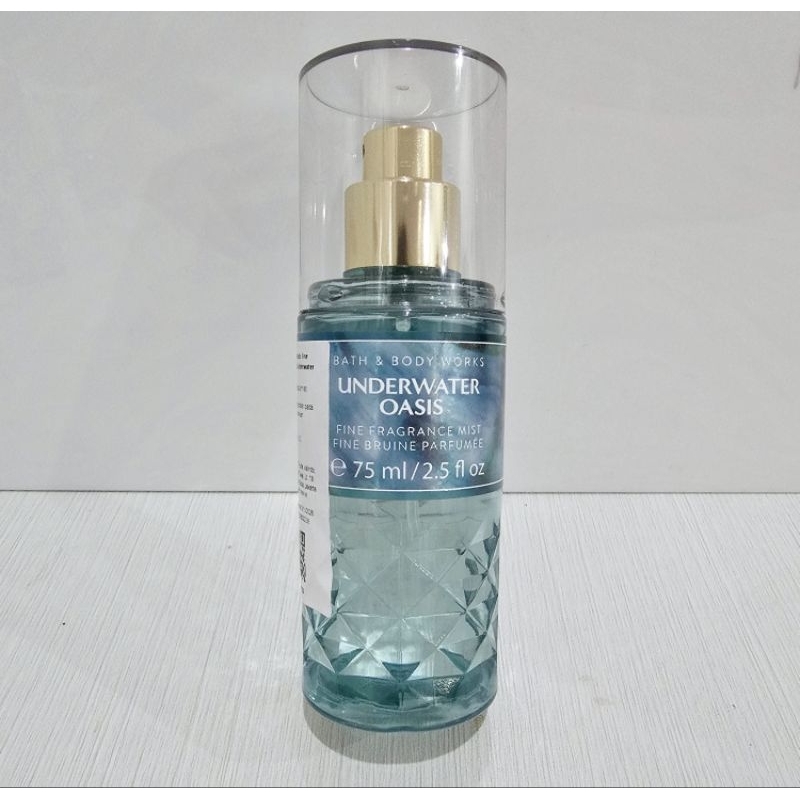 Jual BBW Bath & Body Works Underwater Oasis Fragance Mist (Preloved like New) | Shopee Indonesia