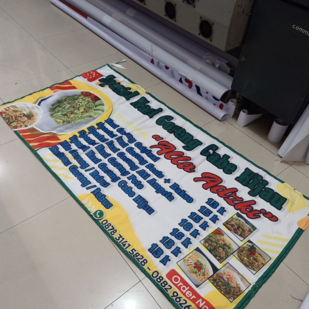 Jual spanduk kain TC | Shopee Indonesia