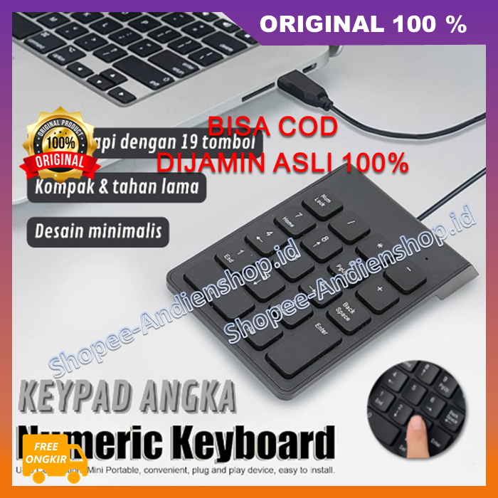 Jual Keypad Angka Numeric Keyboard Keyboard Mini Buat Kalian Yang Tugas ...