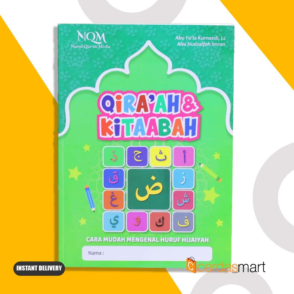 Jual Buku Qira'ah & Kitaabah Cara Mudah Mengenal Huruf Hijaiyah Abu Ya ...