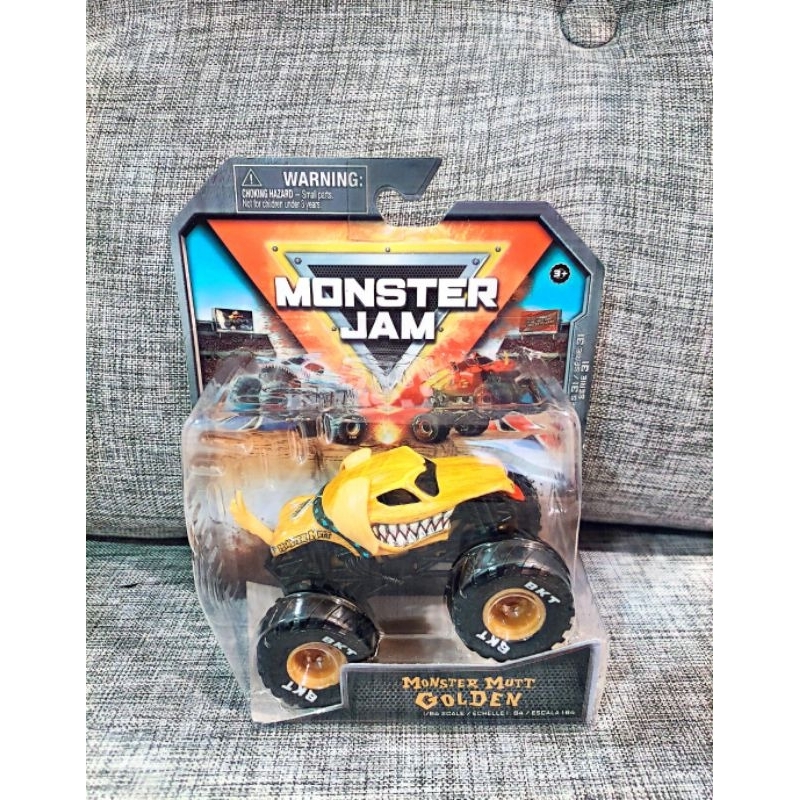 Jual monster jam mutt golden monster original | Shopee Indonesia