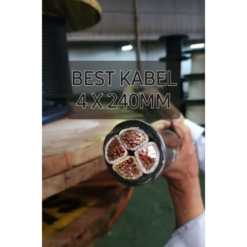 Jual Kabel tufur Nyy 4x240mm 4x240 4 Besar SUPREME / KABELINDO ...