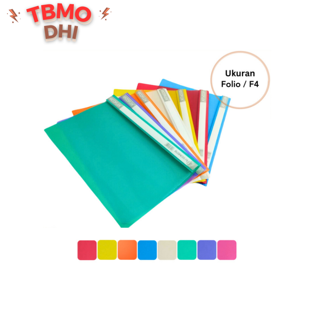 Jual TBMO Business File / Map plastik Kiky Ukuran F4 Pack | Shopee ...