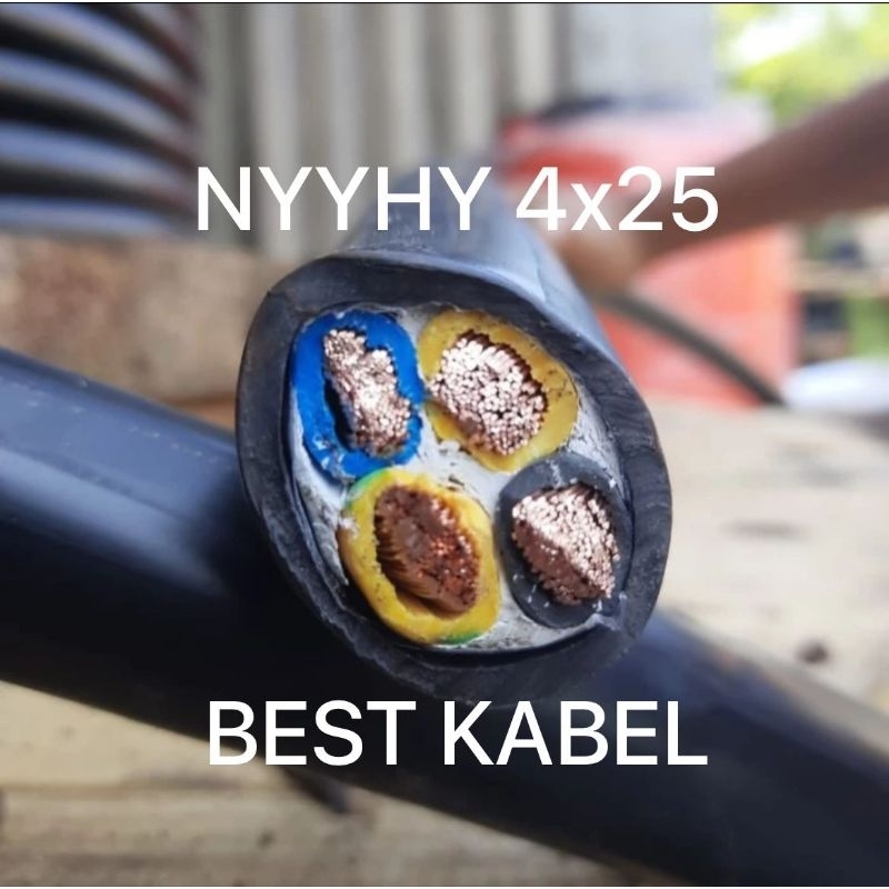 Jual NYYHY 4x25 4x25mm KABEL SERABUT / Fleksible / Kabel Kontrol merk ...