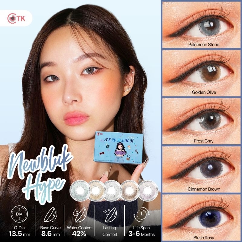 Jual Softlens NEWBLUK HYPE 14.5 MM by CTK / Softlen Soflen Softlense ...