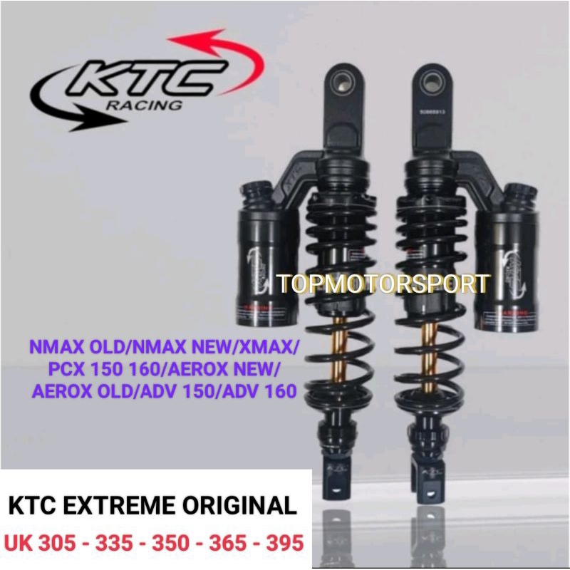 Jual SHOCK BREAKER KTC EXTREME EVO TABUNG ATAS PCX/ADV/XMAX/NMAX/AEROX UK-305-335-350-365-395MM ...