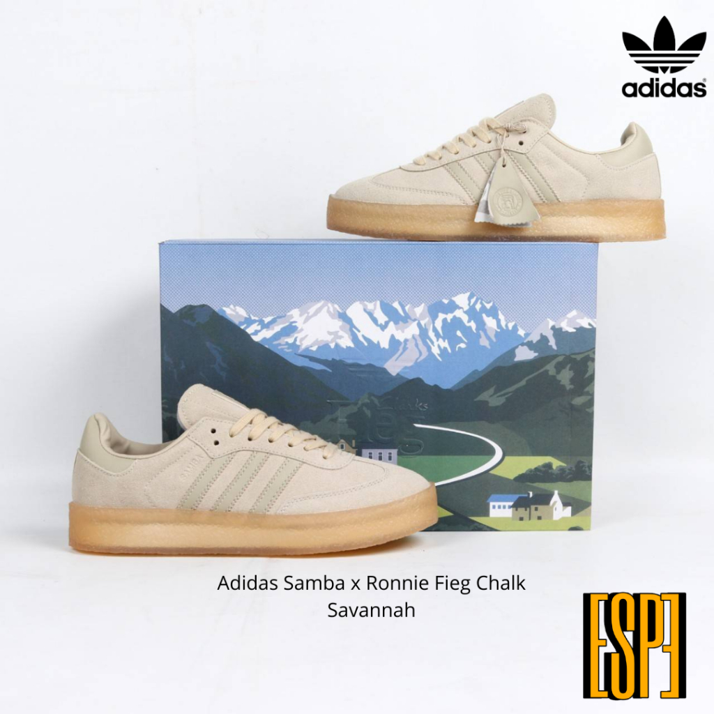 Jual Adidas Samba x Ronnie Fieg Chalk Savannah | Shopee Indonesia