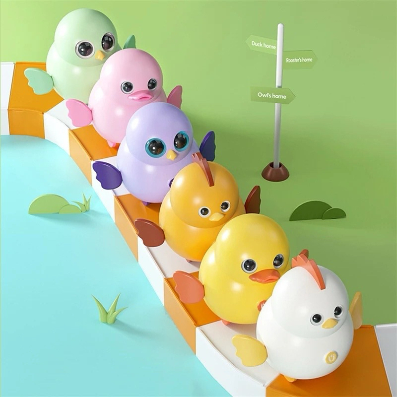 Jual Mainan Anak Wobble Duck Apolo Wobble Wobble Preschool Swing Squad ...