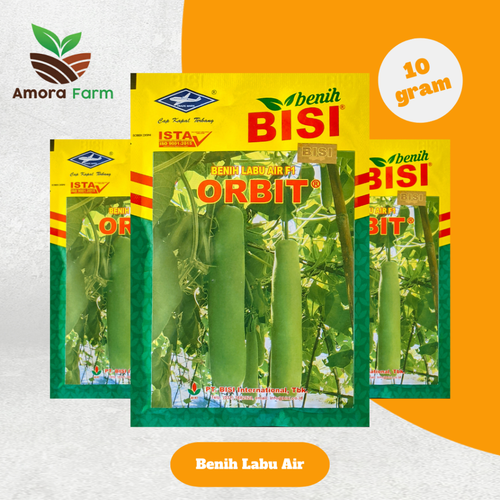 Jual Benih Labu Air Hibrida F1 ORBIT Chia Tai Seed Cap Kapal Terbang ...