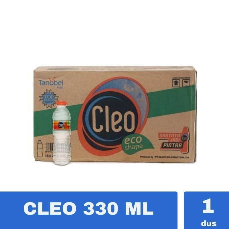 Jual Cleo 330 ml 1 dus isi 24 Pc | Shopee Indonesia