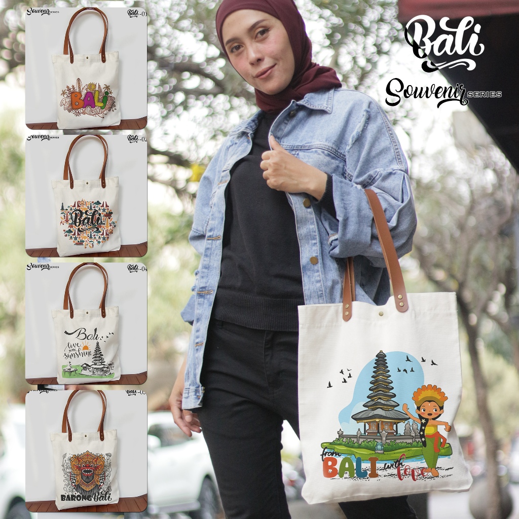 Jual Totebag Oleh Oleh Bali Tas Souvenir Bali | Shopee Indonesia