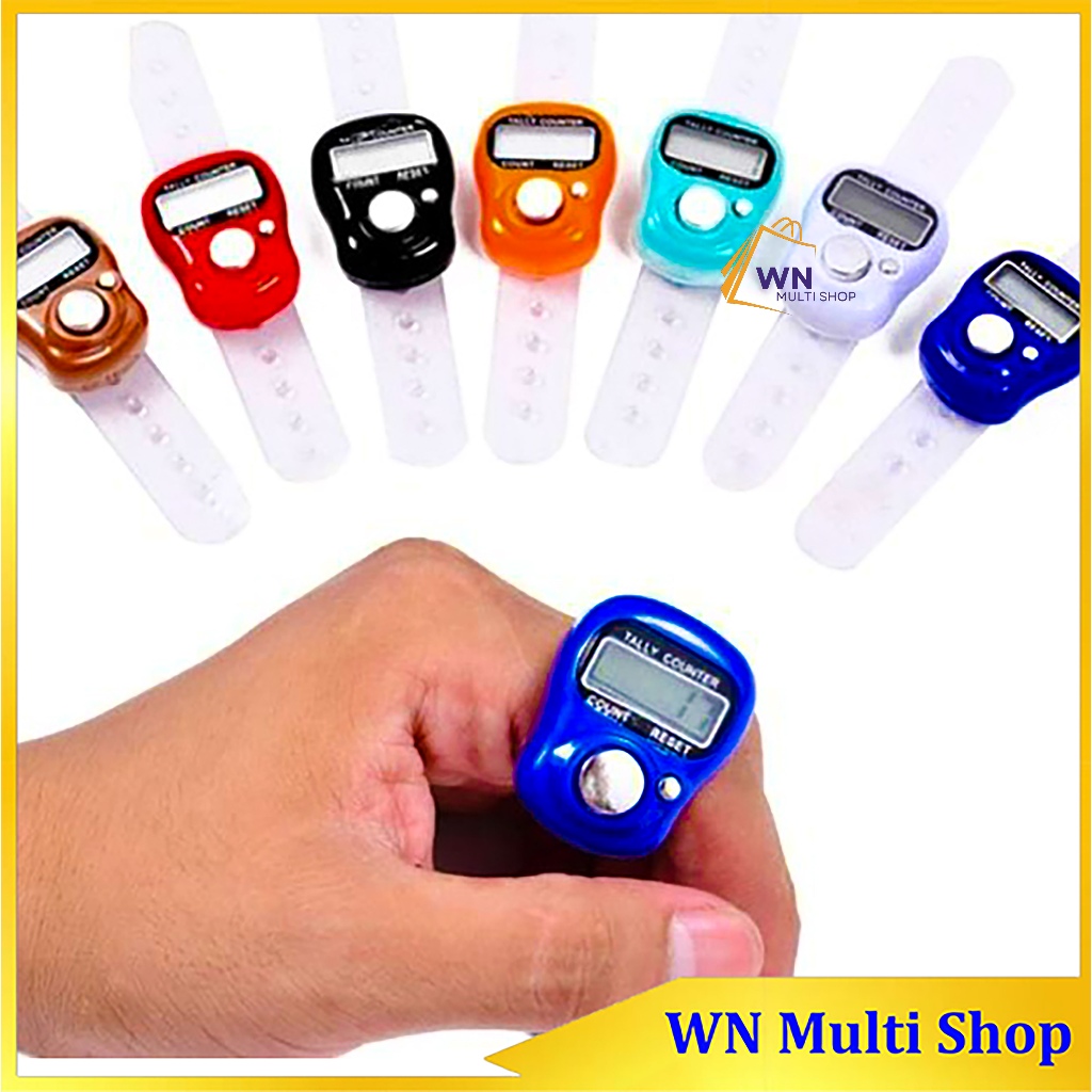 Jual Tasbih Digital Alat Hitung Digital Led Tasbih Jari Counter Tally ...